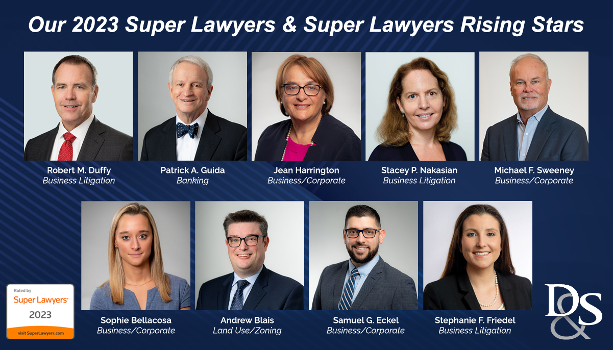Congratulations to D&S Attorneys Named Super Lawyers & Rising Stars 2023 – Duffy & Sweeney, A ...